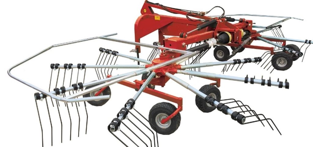 DOUBLE ROTARY RAKES SUPPORTED GD600-620 - Acma