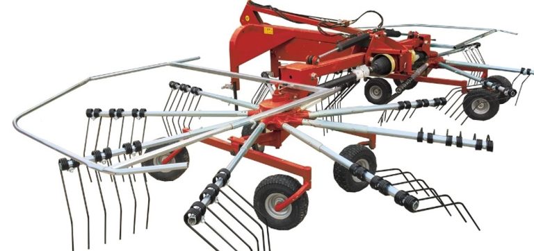 DOUBLE ROTARY RAKES SUPPORTED GD600-620 - Acma